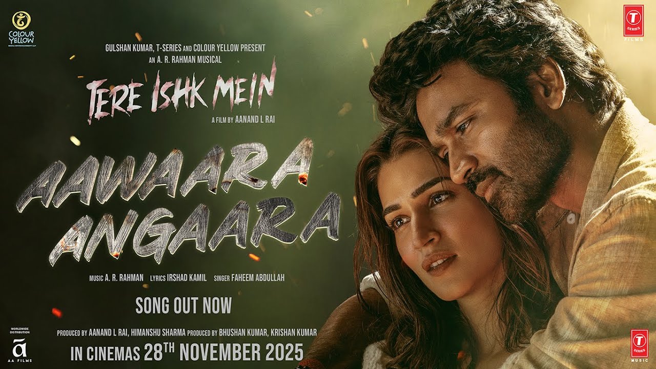 Awaara Angaara Lyrics - Tere Ishk Mein